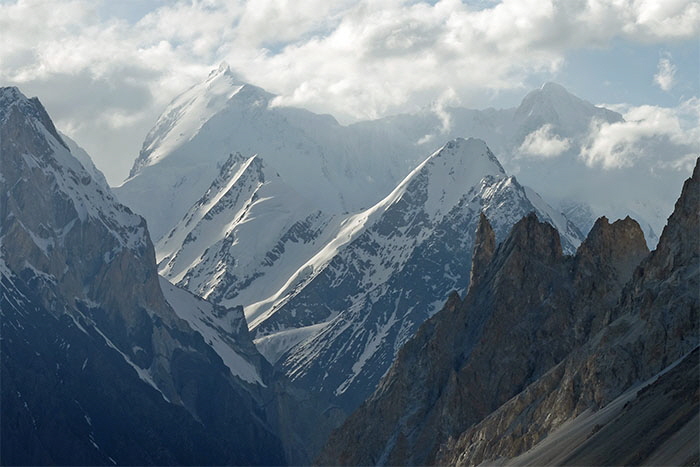 Upper Baltoro Gletscher
